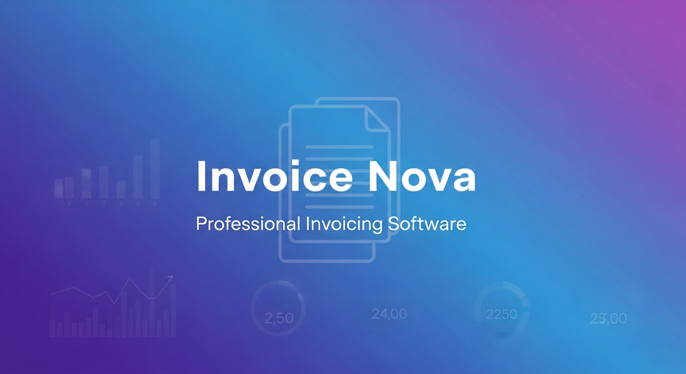 Invoice Nova - Professional Invoicing Software for Small Business ...